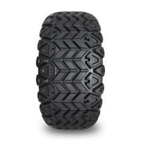 China Machined 14 Inch Golf Cart Wheels And Tires 22x10 Rubber Material for sale