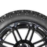 China Golf Cart Off-Road 22*10-14 Tire and Gloss Black Rim With S Center Cap for sale