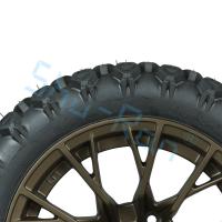 China Customizable 14 Inch Golf Cart Bronze Wheels And Off-road Tires for Customer Requirements for sale