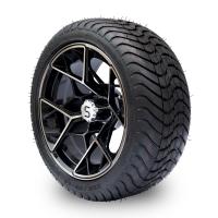 China Shu-Ran Golf Cart Wheels And 225/30-14 Tyres 13 Kg DOT Approved for sale