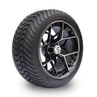 China Shu-Ran Golf Cart Wheels And 225/30-14 Tyres 13 Kg DOT Approved for sale