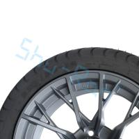 China Wholesale 14'' Gunmetal Finished Alloy Golf Cart Wheels, ATV UTV 225/30-14 Street Tubeless Tires with Rims for sale