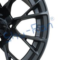 China Shuran New 14'' Rims Matte Black Aluminum Golf Cart Wheel 14x7 Universal 4 Bolt Pattern for sale
