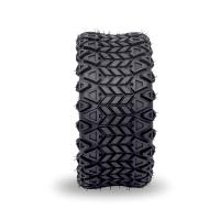 China Gloss Black and Milled Edge Finish 14 Inch Golf Cart Wheels And Tires 23*10.5-14 101.6 PCD 4x4 Bolt Pattern for sale