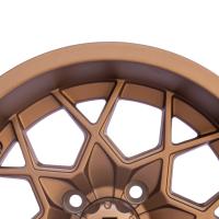China 12 / 14 Inch Bronze Golf Cart Aluminum Wheels 4X4 Bolt Pattern -25 ET 101.6 PCD for sale