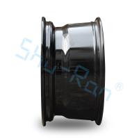 China Exclusive 14 Inch Golf Cart Wheels Machined/ Glossy Black ET-25 Sample Service for sale