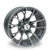 China New Arrival 14 Inch Golf Cart Wheels Machined/ Gunmetal ET-25 Custom Support for sale