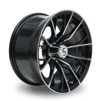 China 14'' New Style Rims Golf Cart Machined/Glossy Black Wheels 4x4 Bolt Pattern for sale