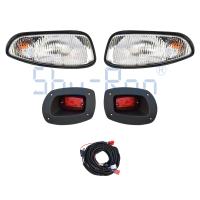 China EZGO RXV Golf Cart Basic Street Legal Halogen Light KIT w/LED Tail Light for sale