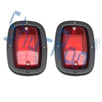 China Golf Cart Halogen Headlight And LED Red Taillight Kit Compatible With Club Car DS for sale
