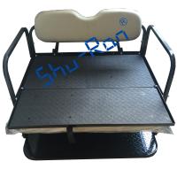 China Golf Cart Rear Flip Back Seat Kit for Yamaha Drive -Stone Gray for sale
