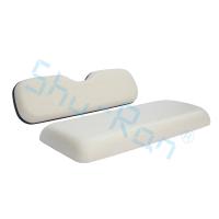 China White Golf Cart Rear Seat Cushion Easy To Install Durable For Club Car EZGO YMH for sale
