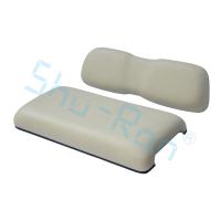 China White Flip Golf Cart Front Seat Cushion Bottom Seat Assembly Fits On Club Car DS for sale