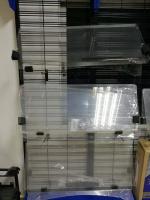 China EZGO RXV (08-Up) Folding Golf Cart Acrylic Windshield (Tinted) for sale