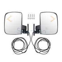 China Universal Golf Cart LED Side Mirrors / Rear View Mirror For Club Car ,Ezgo,Yamaha for sale