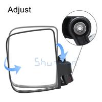 China Golf Cart Mirrors Rear View Folding Side Mirrors For Club Car EZGO Yamaha for sale