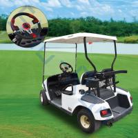 China Golf Cart F1 Red Custom Steering Wheel For Club Car, EZGO, And Yamaha for sale