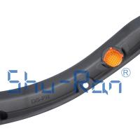 China Black Plastic Golf Cart Fender Flares for Club Car DS Golf Cart for sale