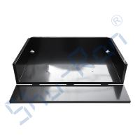 China Golf Cart Heavy Duty Black Steel Utility Cargo Box w/ Hardware for sale
