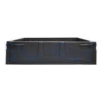 China Golf Cart Heavy Duty Thermoplastic Utility Cargo Box for Club Car, EZGO, and Yamaha for sale