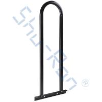 China Universal U Shape Golf Cart Rear Seat Safety Grab Bar Black Color 30x11.8x1 Inches for sale
