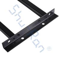 China Universal U Shape Golf Cart Rear Seat Safety Grab Bar Black Color 30x11.8x1 Inches for sale