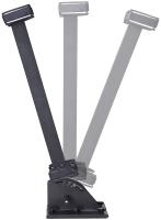 China Universal Adjustable Golf Cart Gun Rack Stand Up Gun Holder, Vertical Two Gun Holder for sale