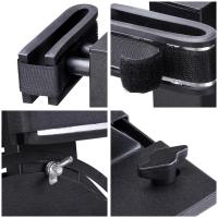 China Universal Adjustable Golf Cart Gun Rack Stand Up Gun Holder, Vertical Two Gun Holder for sale