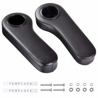 China Universal Black Golf Cart Rear Seat Arm Rests Durable and Stylish for sale