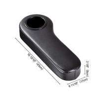 China Universal Black Golf Cart Rear Seat Arm Rests Durable and Stylish for sale