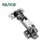 China AY01 165° Soft Close Cabinet Door Hinge Nickel Black Plating 35mm Cup 45kg Load for sale