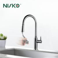 China Stainless Steel Touchless Kitchen Faucet with Sensor Technology - 1.5-1.8 GPM Flow Rate, 230mm Height for sale