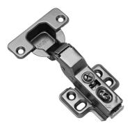 China AL04 35mm Cup Cabinet Door Hinge with Soft Close Black Plating - 105° Opening Angle, 50,000+ Cycle Life for sale