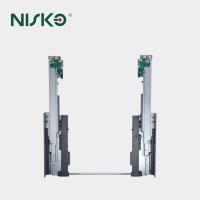 China Push Open Soft Closing Drawer Runner Slide - 40kg Load Capacity, 12-22 Inch Lengths, Concealed Hardware for sale