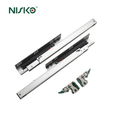 China Soft Close Concealed Undermount Drawer Slides 3D Adjustable 80kg Load Capacity for sale