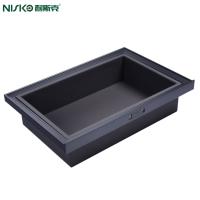 China Pull Out Leather Dressing Organizer Tray 600mm Wardrobe Accessory Box for sale