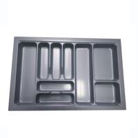 China NISKO Food-Grade Plastic Cutlery Tray Box with Modular Compartments - 390mm to 930mm Width Options for sale