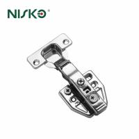 China SUS304 3D Adjustable Soft Closing Cabinet Door Hinge Clip On SA06-A 50kg for sale