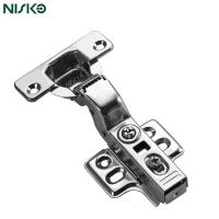China SUS304 Stainless Steel Clip On Cabinet Door Hinge Soft Closing 35mm Cup 50kg Load for sale