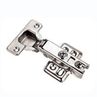 China NISKO 35mm Cup Soft Closing Cabinet Door Hinge 110 Degree Nickel Plated 40kg Load for sale