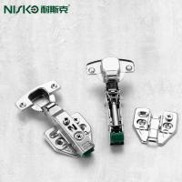 China AH03-A Heavy Duty Soft Close Clip On Hinge 35mm Cup 25-30kg Load Capacity 3D Adjustable for sale