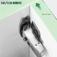 China AH02-A Metal Free Stop Hinge Clip On Soft Close Adjustable 35mm Cup 50,000 Cycles for sale