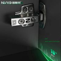 China AH02-A Metal Free Stop Hinge Clip On Soft Close Adjustable 35mm Cup 50,000 Cycles for sale