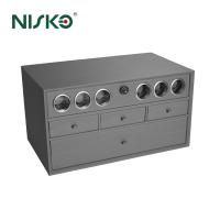 China Automatic Watch Winder Display Safe Box with Fingerprint Lock - 760-960mm Width, 1-6 Watch Slots, DC 12V Power for sale