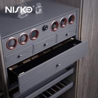 China Automatic Watch Winder Display Safe Box with Fingerprint Lock - 760-960mm Width, 1-6 Watch Slots, DC 12V Power for sale