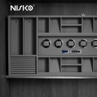 China Smart Closet Jewelry Box Electric Lift Down Wardrobe Accessory H420-A 1130×540×230mm 220V AC Touch Sensor for sale