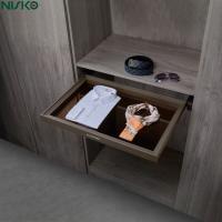 China Wardrobe Accessories Tray Pull Out Organizer with Leather or Glass Options - 495mm to 795mm Width for sale
