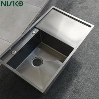 China 16 Gauge 304 Stainless Steel Undermount Kitchen Sink Double Bowl 30
