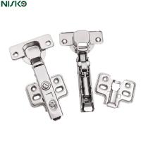 China A04 NISKO Clip On Soft Closing Cabinet Door Hinge 35mm Cup 110 Degree 3D Adjustable for sale