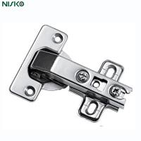 China AY04 90° Soft Closing Nickel Plating Clip on Metal Hinge with 35mm Cup Diameter and 50,000+ Cycle Life for sale